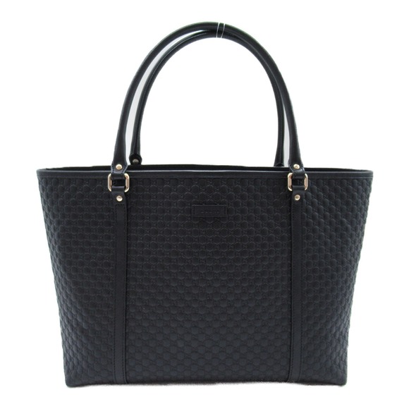 Gucci | Bags | Gucci Micro Guccisima Tote Bag Leather Black | Poshmark